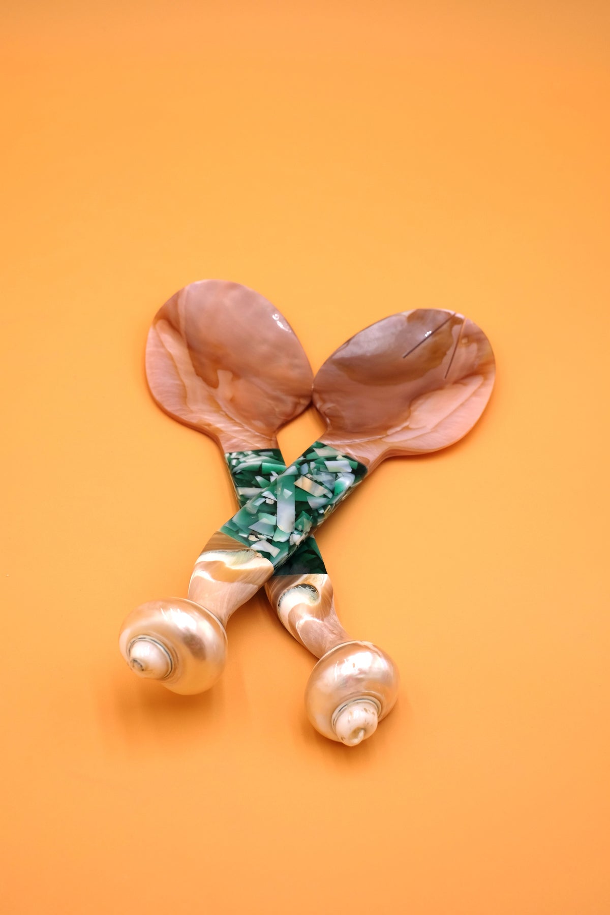 Seashell Serving Set in Green – Inner Child