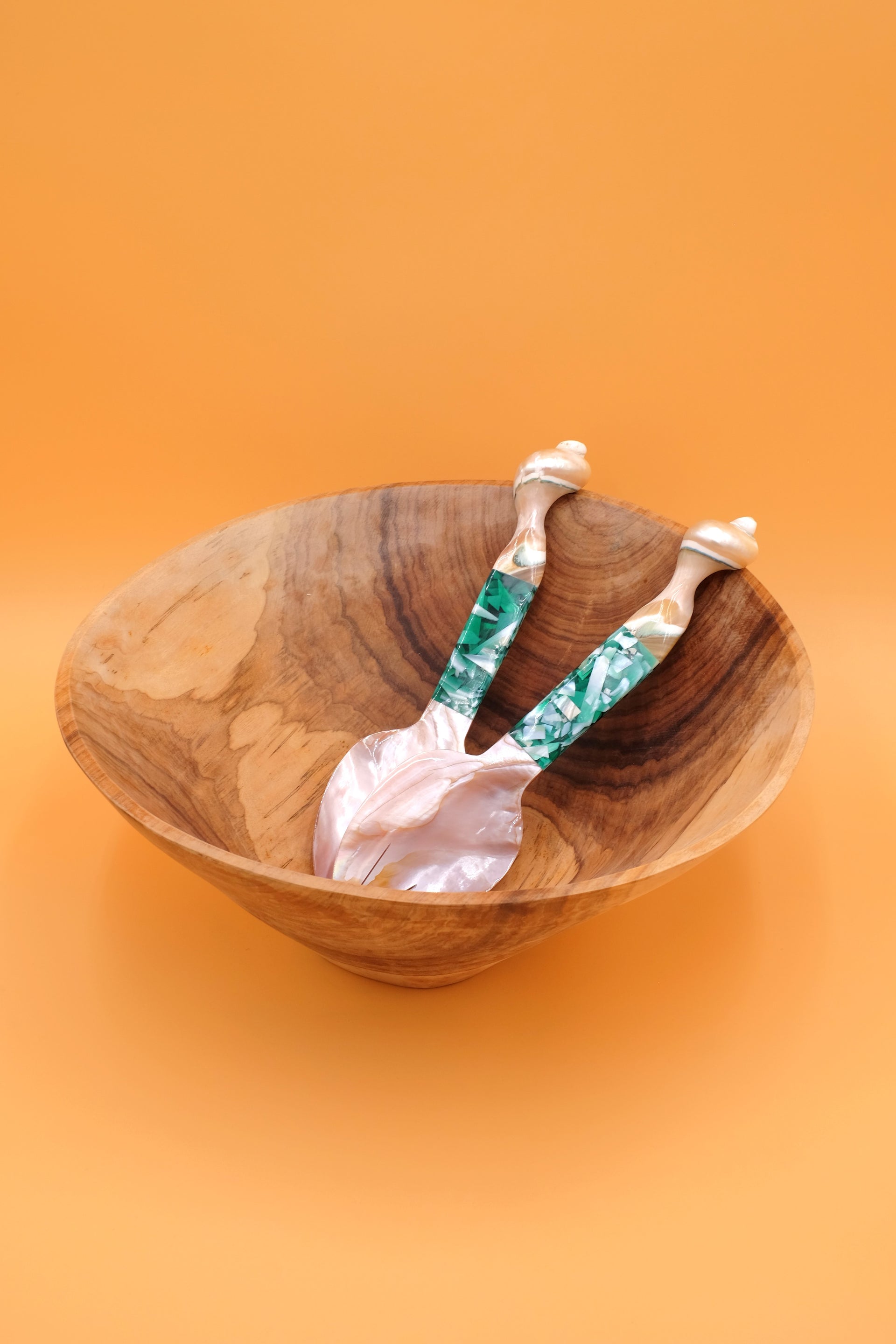 Seashell Serving Set in Green – Inner Child