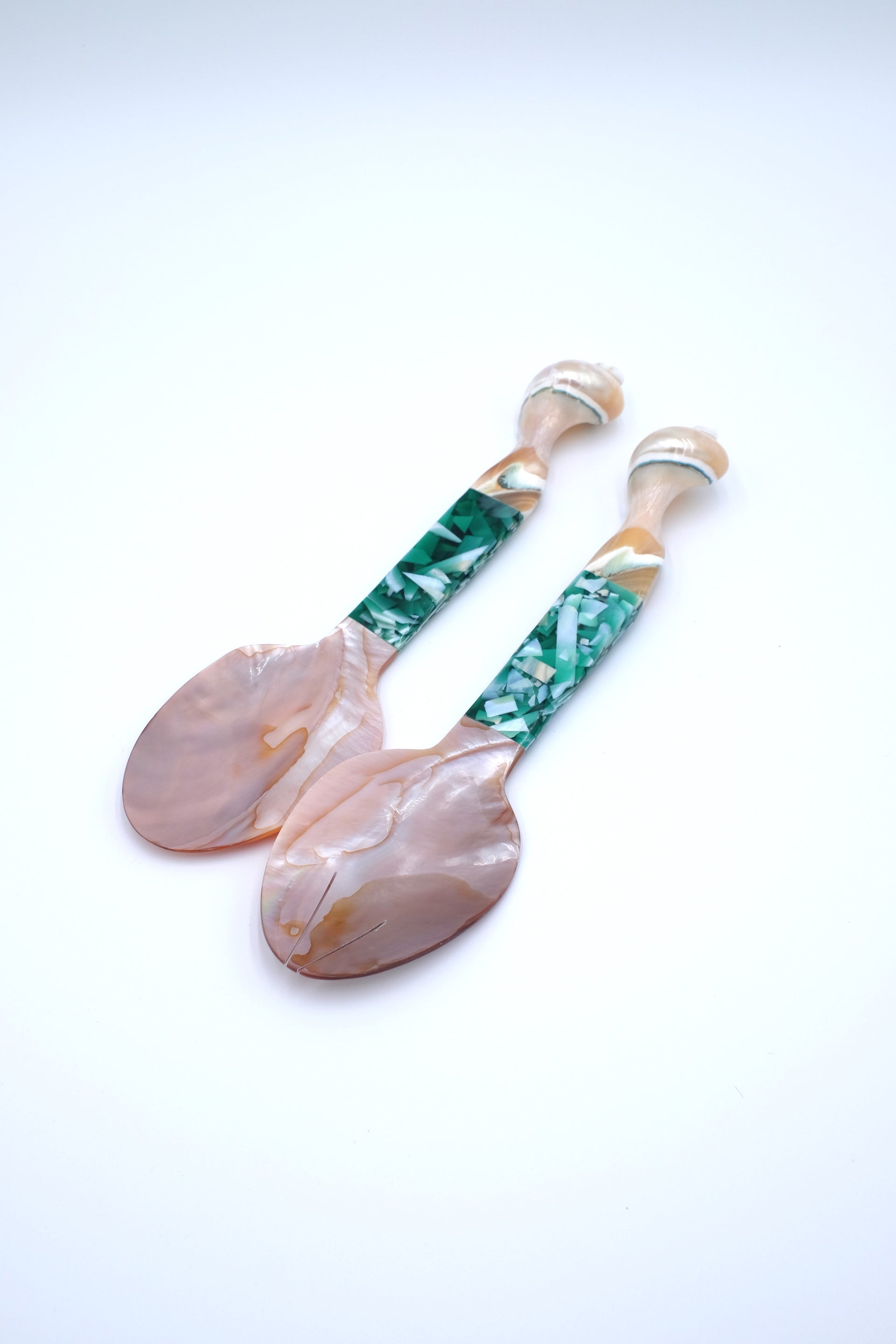 Seashell Serving Set in Green – Inner Child