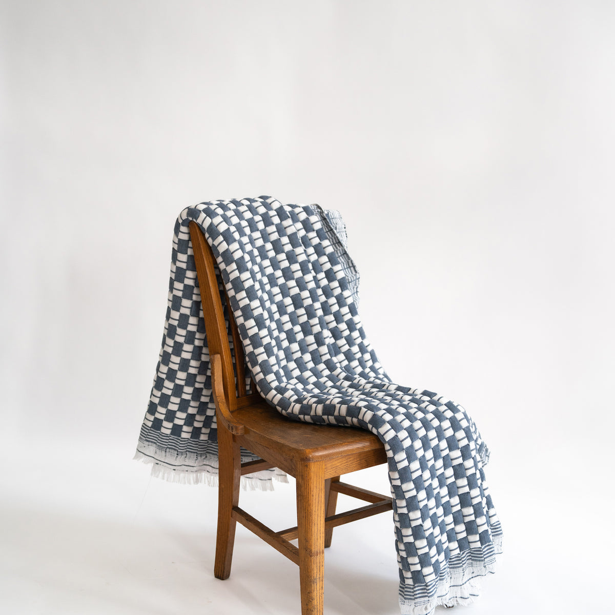 Blue Checkered Sujani Quilt – Inner Child