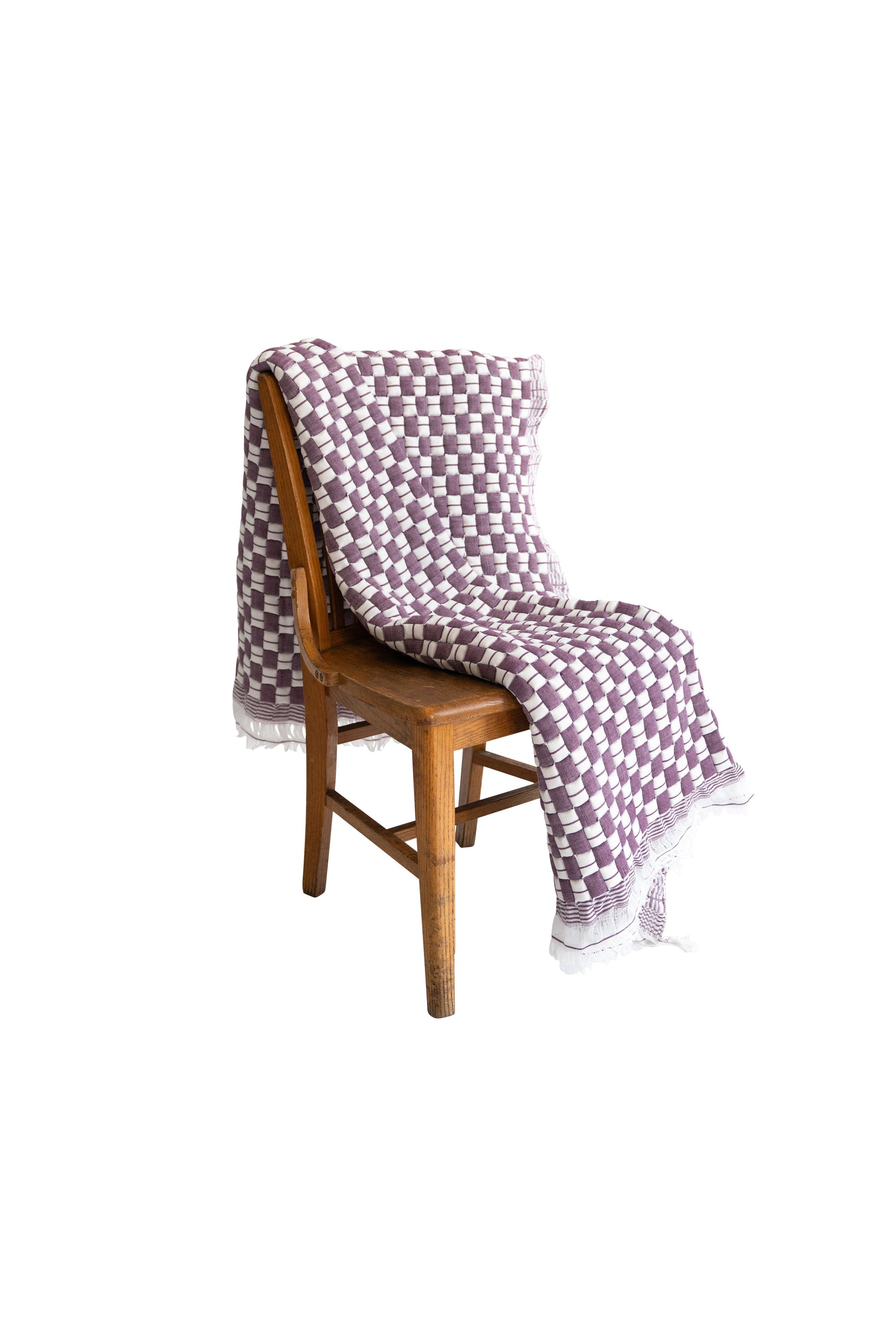 Purple Checkered Sujani Quilt – Inner Child
